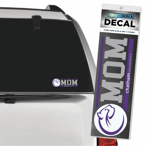 Color Shock Decal | Mom – Chatham University, Official Gear Store